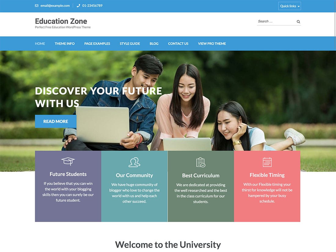 5+ Best Free WordPress Education Themes 2022 - aThemes