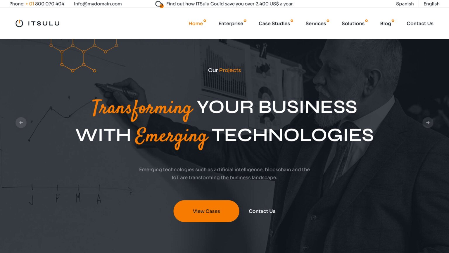 17 Best IT Company WordPress Themes 2025