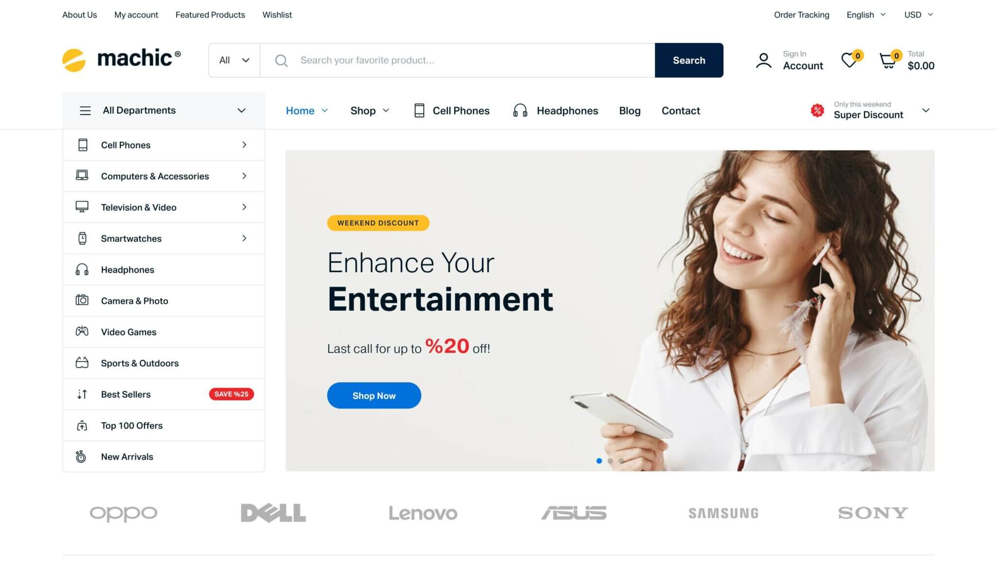 9 Best Electronics WordPress Themes 2025