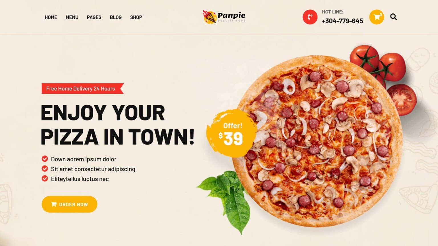 24 Best WordPress Restaurant Themes 2025