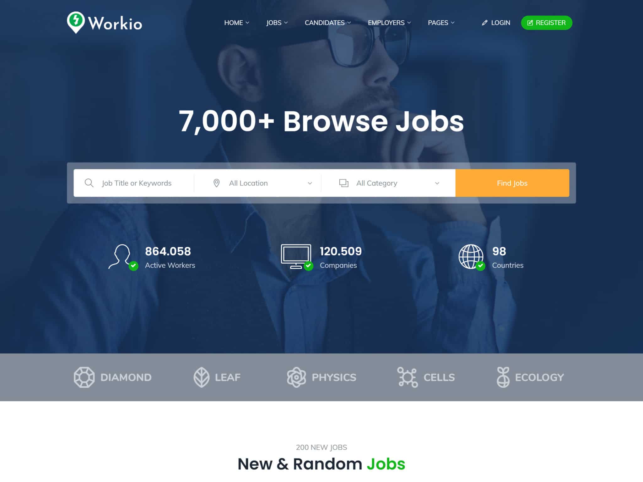 20 Best Job Board WordPress Themes 2025
