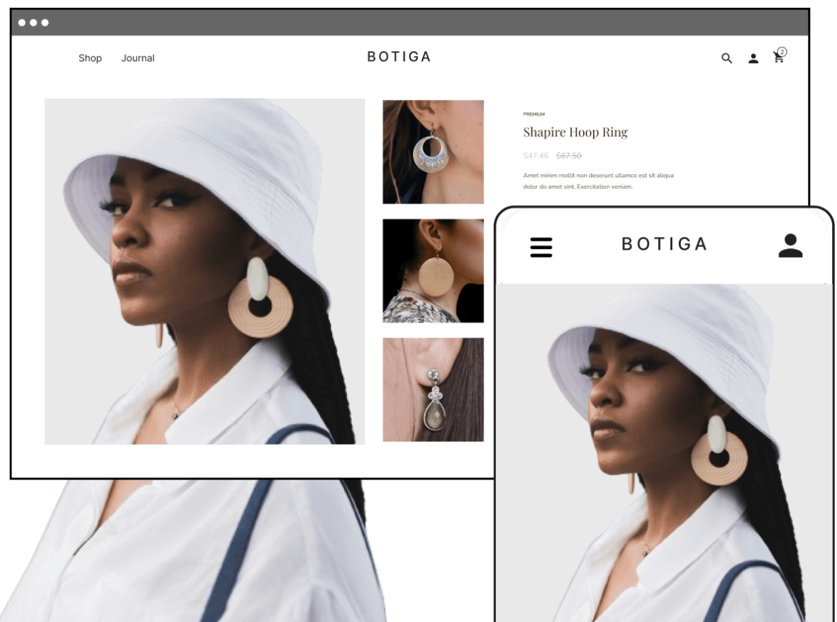 Botiga: Fast & Lightweight WooCommerce WordPress Theme