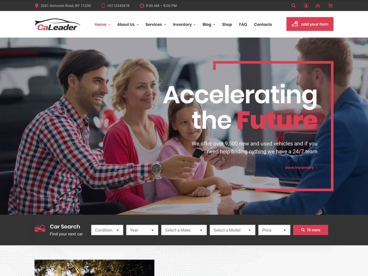 15 Best Car Dealer WordPress Themes 2025