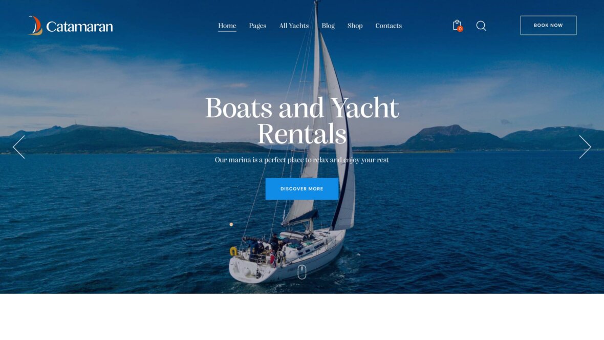 6 Best Yacht Charter WordPress Themes 2025