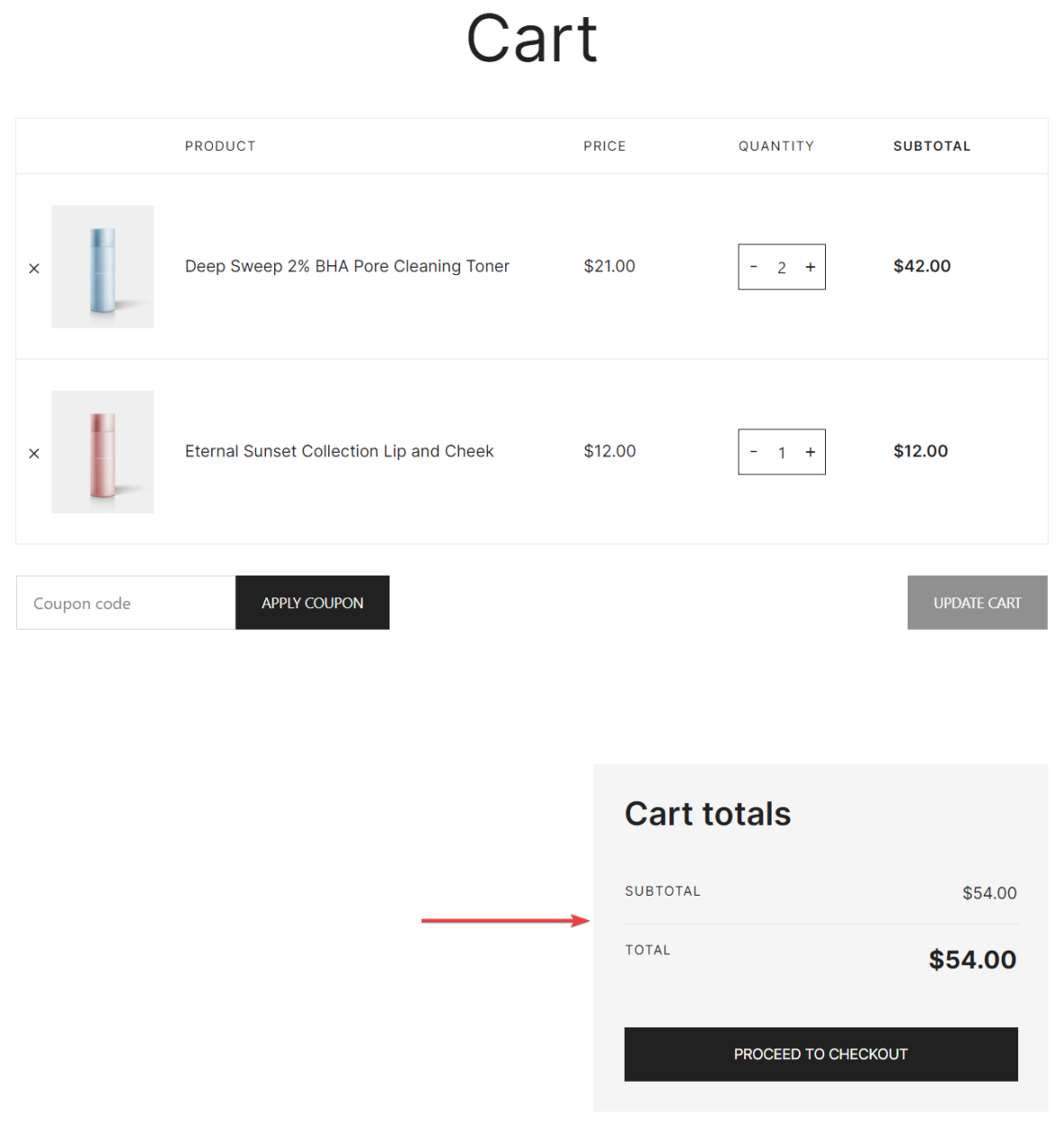 How to Edit the WooCommerce Cart Page - aThemes
