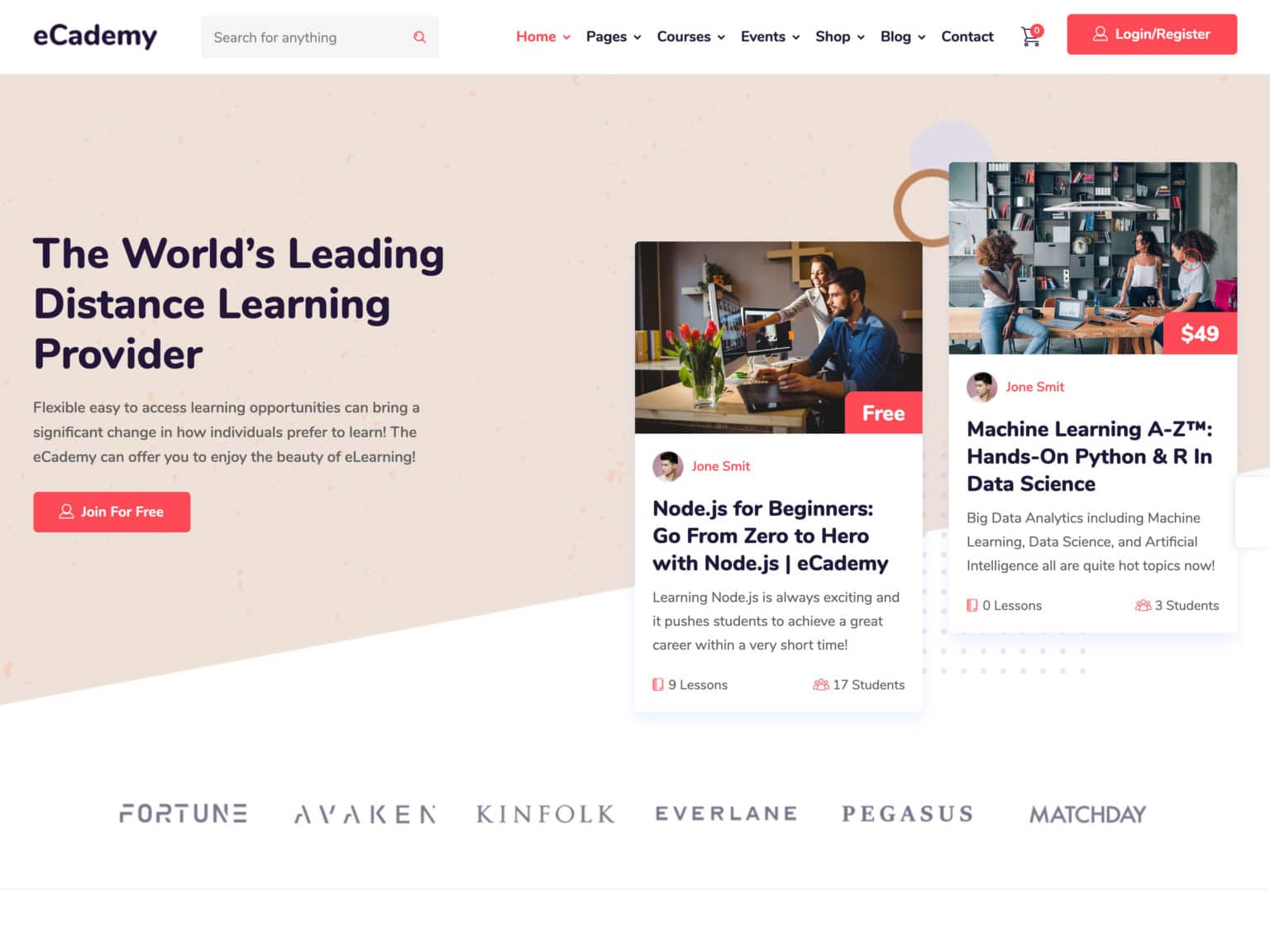 33 Best LMS (Learning Management System) WordPress Themes…