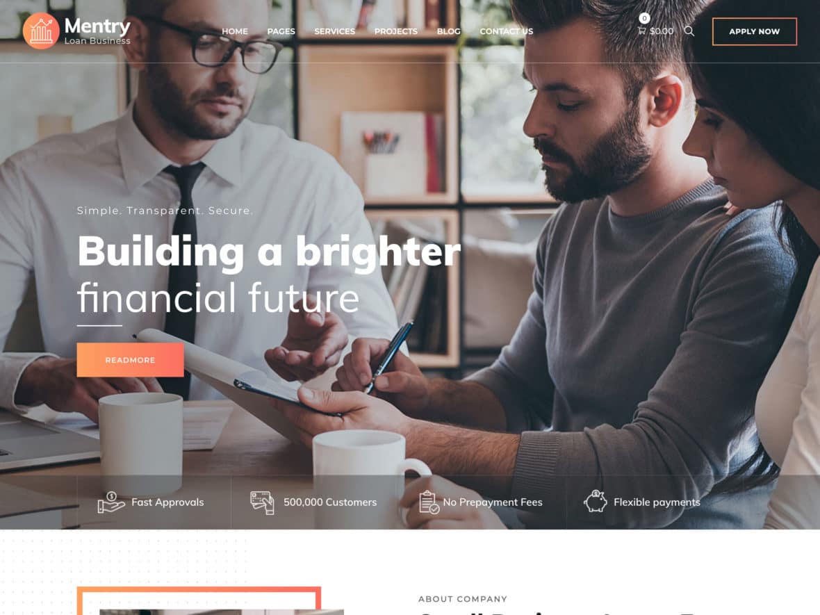 20 Best WordPress Themes for Accountants 2025