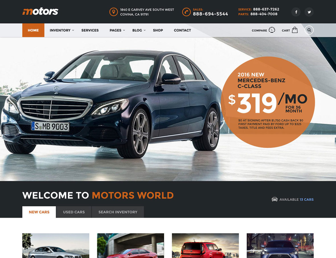 15 Best Car Dealer WordPress Themes 2025