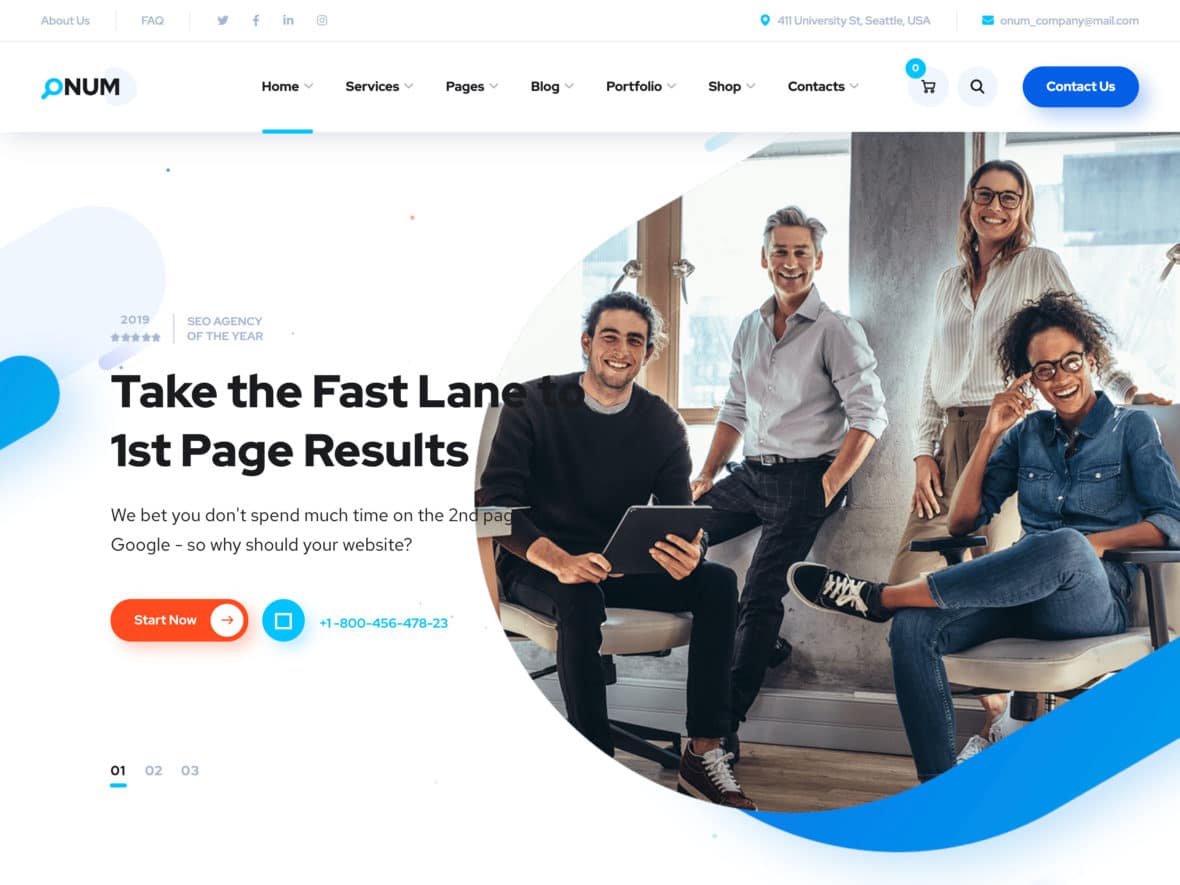 21 Best SEO Agency WordPress Themes 2025