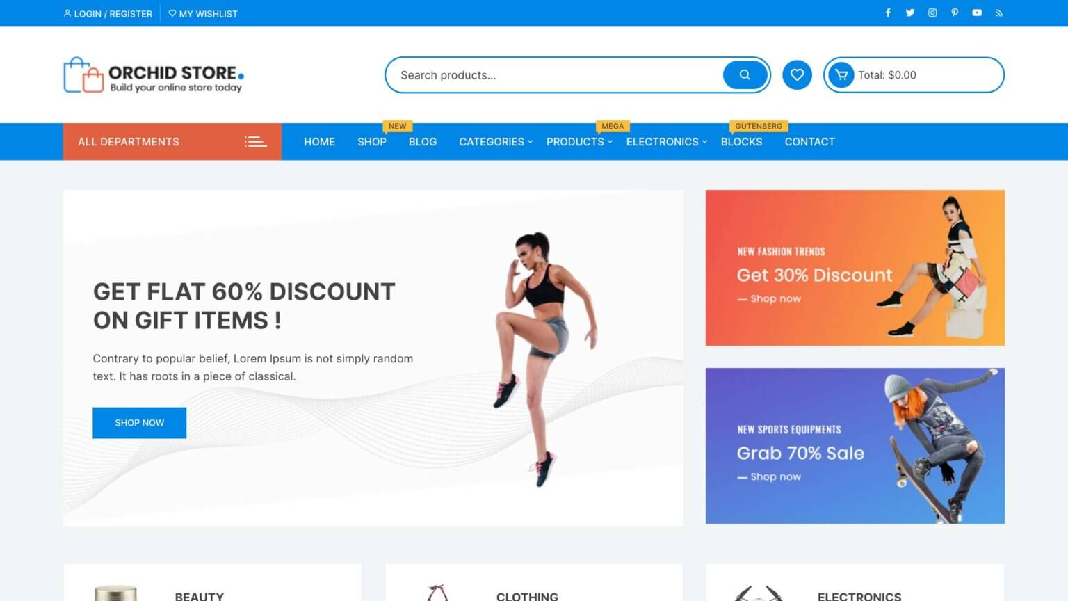14 Best Free eCommerce WordPress Themes for 2025