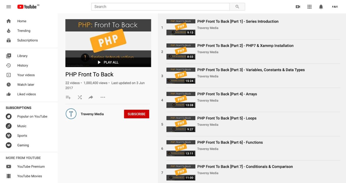 18 Best Php Tutorials For Beginners In 2024 Free And Paid 0556
