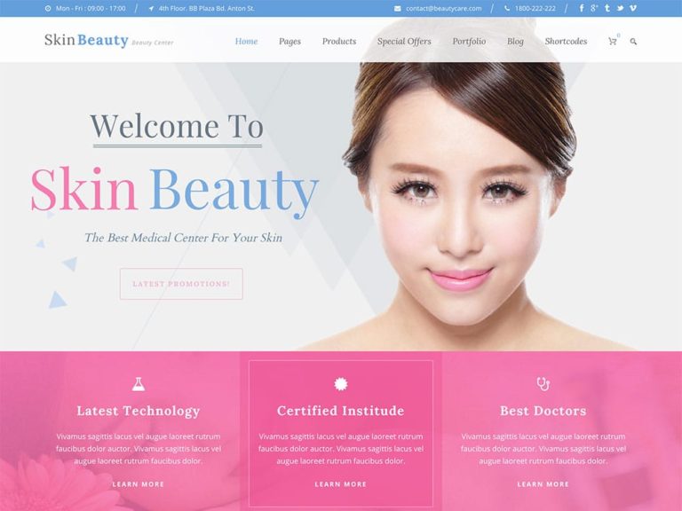 25+ Best Spa, Beauty & Hair Salon WordPress Themes 2022