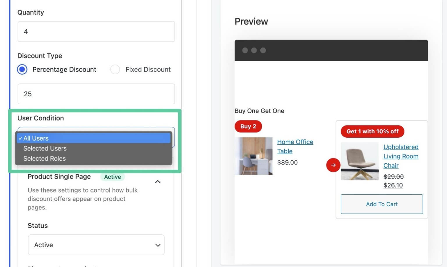 How to Create Buy X, Get Y Offers in WooCommerce - aThemes