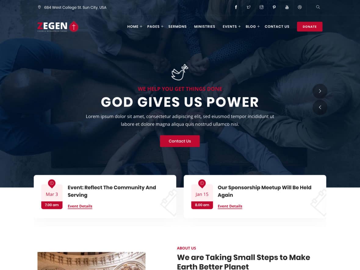 24 Best Church WordPress Themes 2025